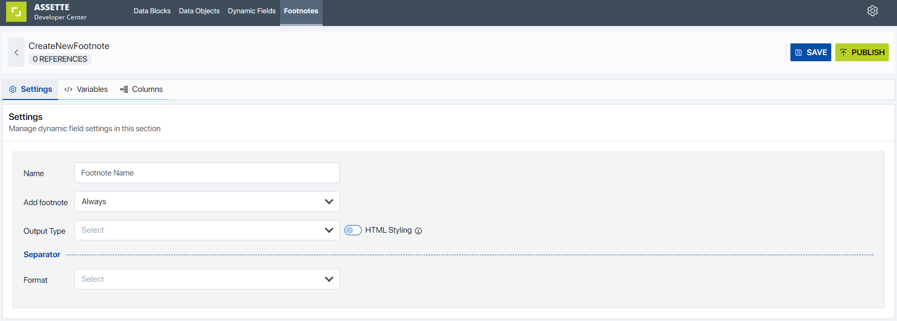 How To Create & Edit Footnotes | Assette Support